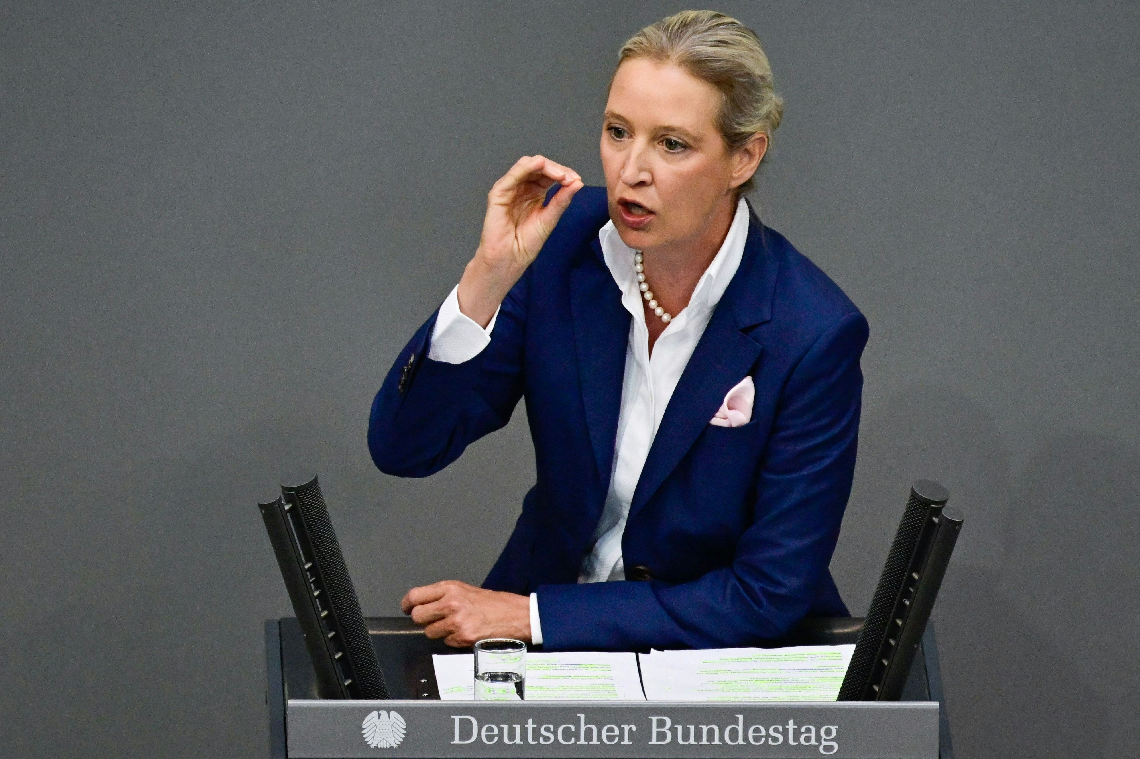 „Abgesang eines Gescheiterten“: Alice Weidel poltert im Bundestag – und ...