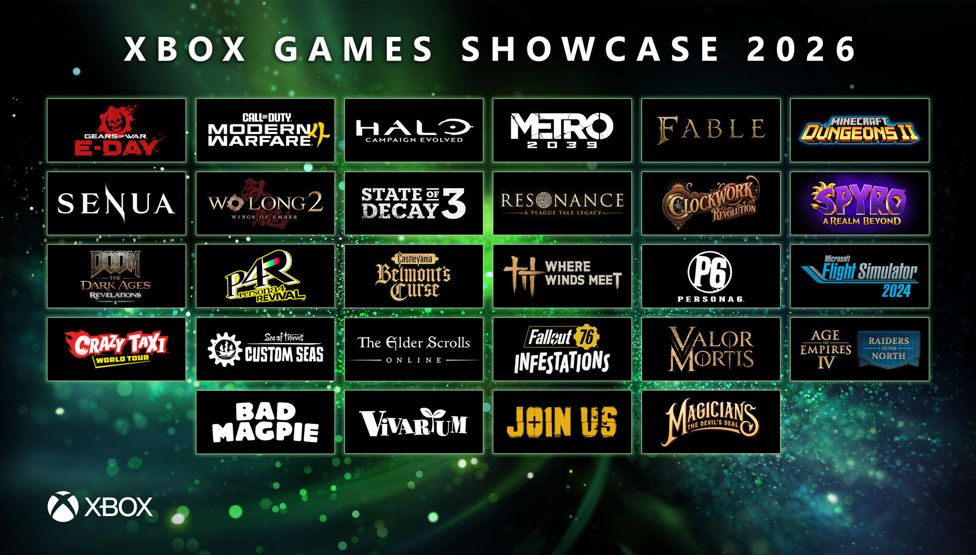 Xbox games showcase 2026 - official show recap