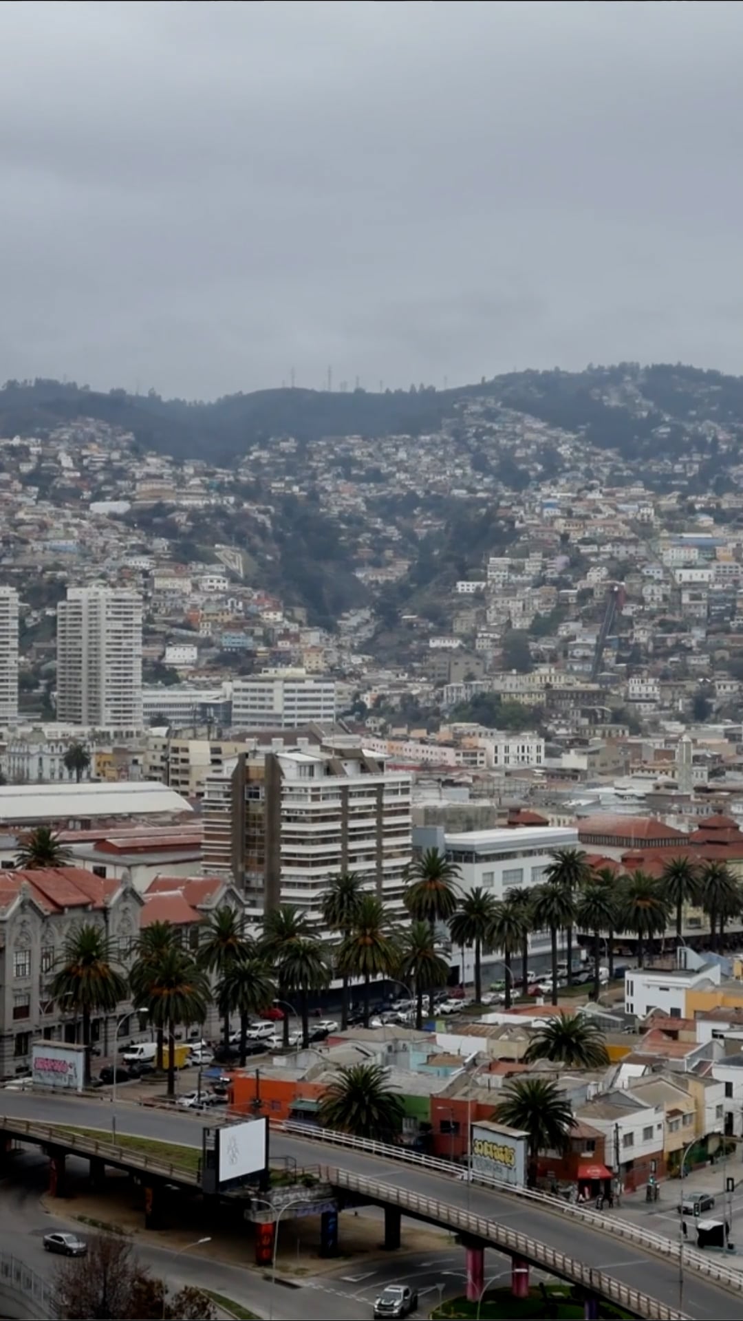 Valparaíso, Chile: A drone's colorful cityscape