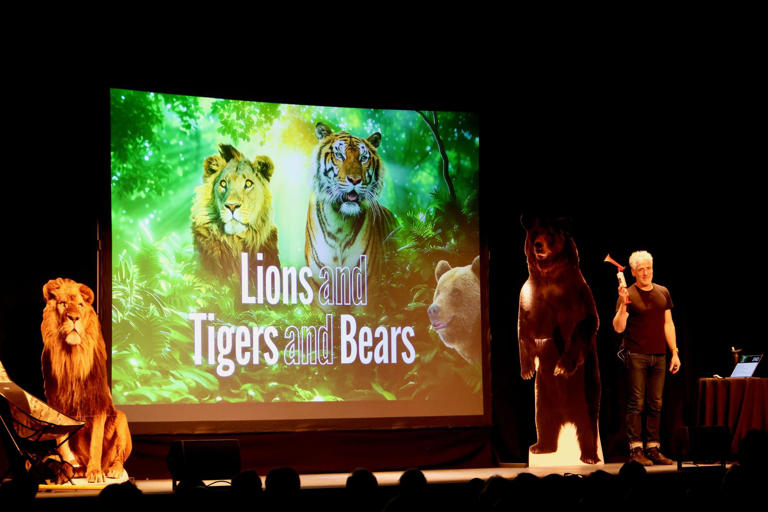 Wildlife filmmaker brings more tales of lions, tigers and bears to ...