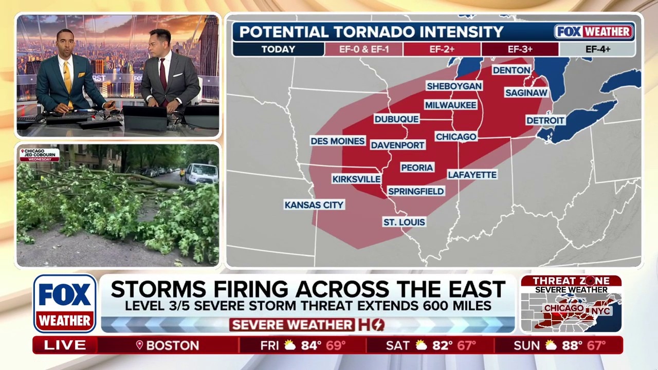 Significant severe weather threat returns for 25M across Midwest still ...