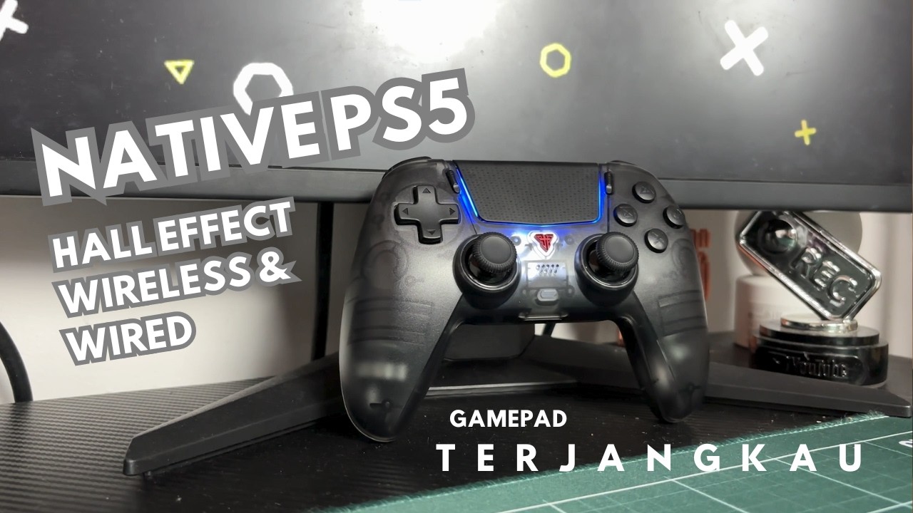 Gamepad native PS5 terbaik Fantech WGP 16D review lengkap