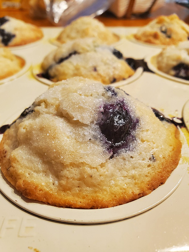 Made from scratch muffins