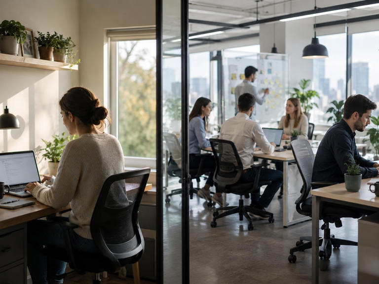 The office was never automatically the source of productivity