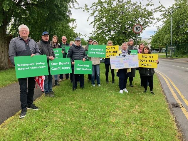 Derbyshire campaigners opposed to water park plans dispute accusations ...