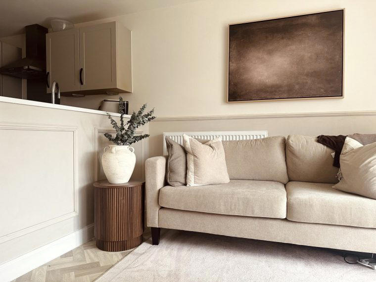 How I transformed my boring new-build flat on a budget of £700