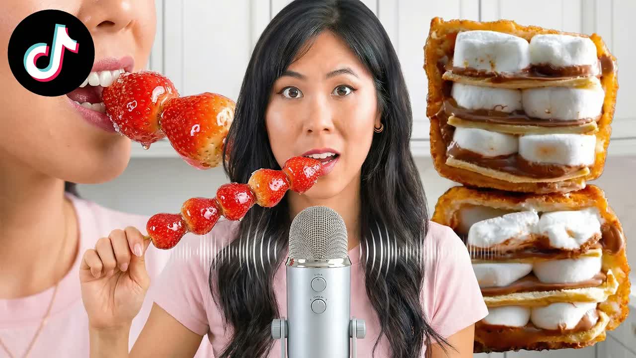 From 3 million to 61 million views: Tested every top ASMR food trend