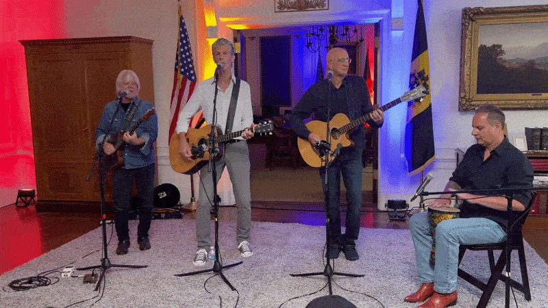 The Clarks celebrate 40 years with city hall concert