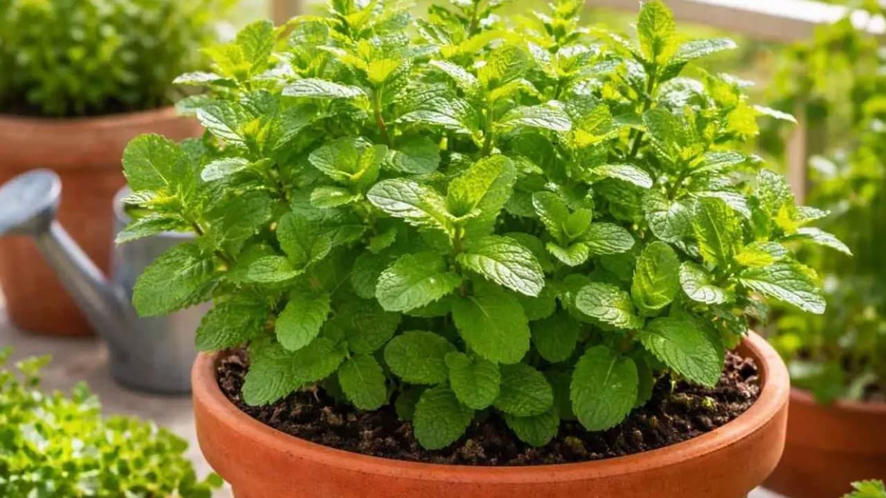 Mint care: 3 easy tips to keep your potted pudina green and bushy