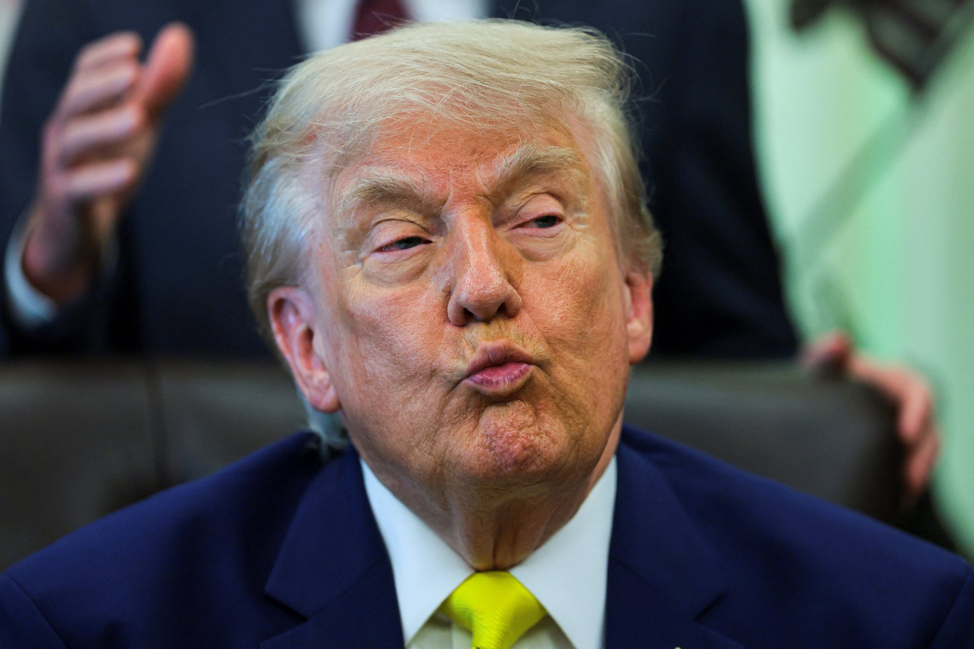 Dropper VM på grunn av Trump