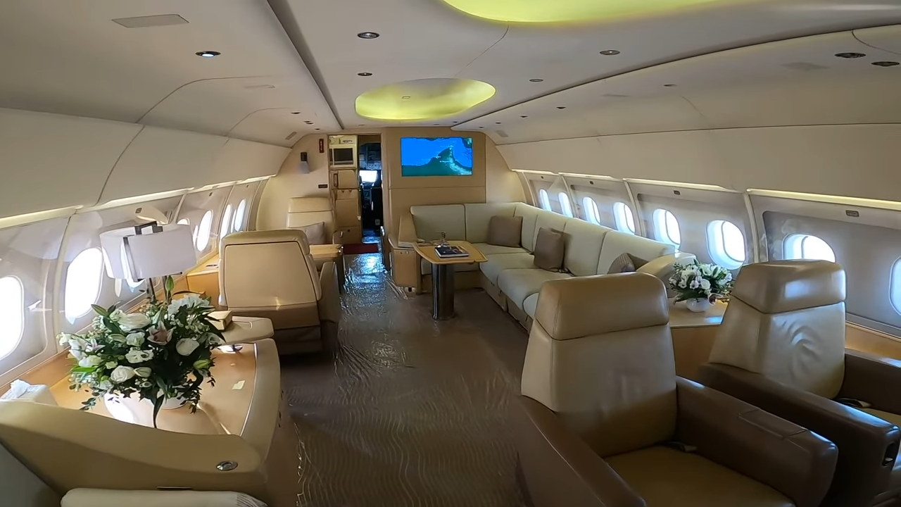 This $80 million Airbus looks normal outside - until you see what’s inside