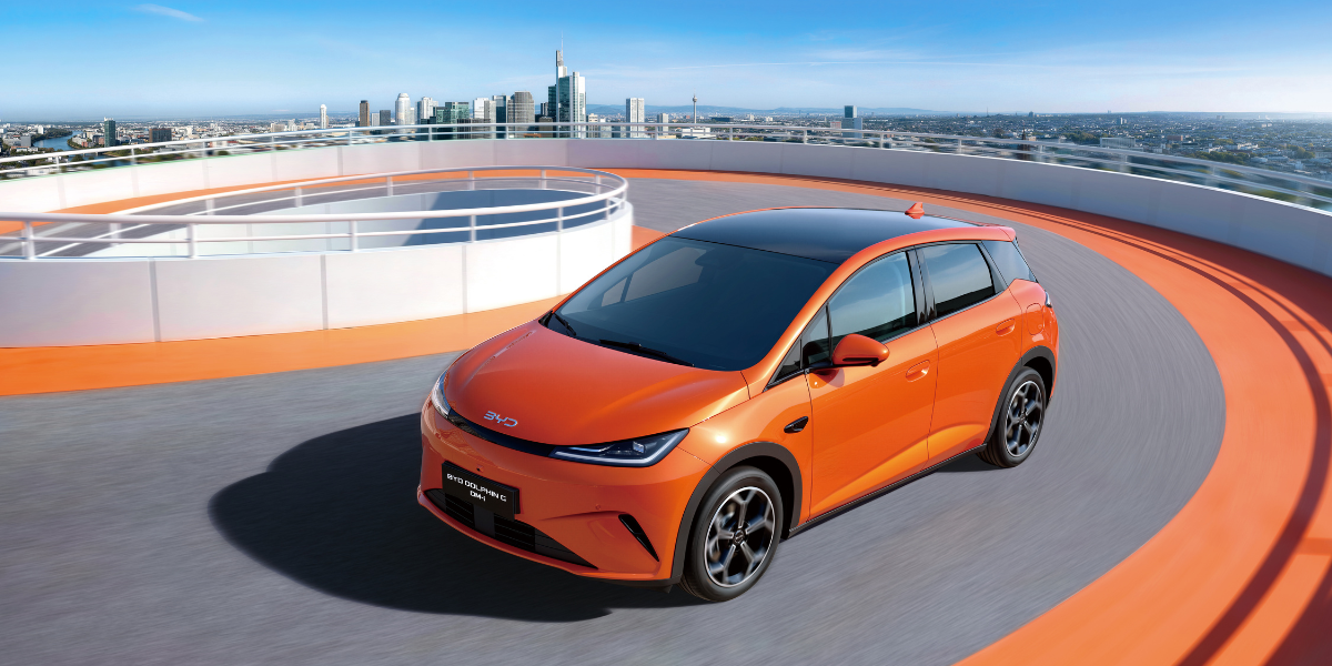 BYD:s nya kompaktbil når 1040 km