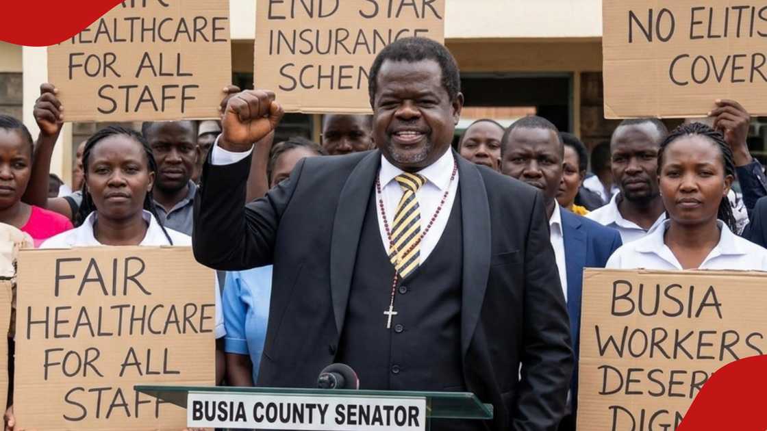 Okiya Omtatah dares Busia County to produce evidence he stopped ...