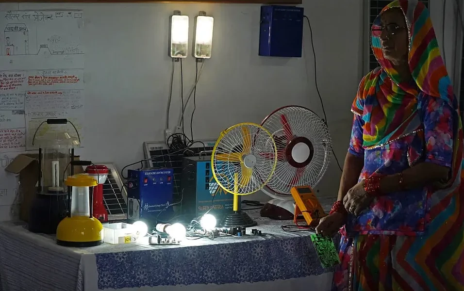 Rajasthan grandmothers trained as solar engineers light up 75,000 homes