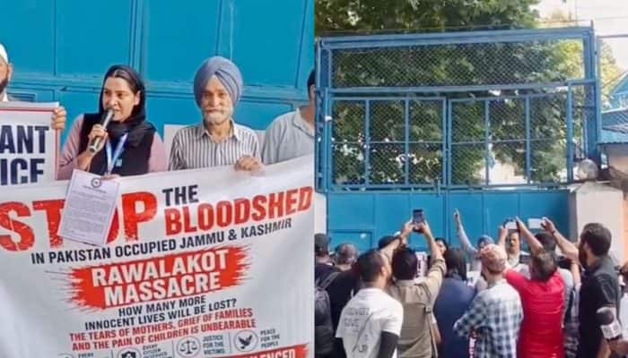 Anti-Pakistan slogans echo at Srinagar’s Lal Chowk as Kashmiris protest ...