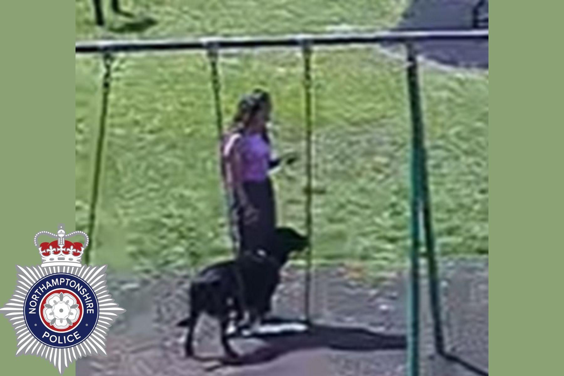 Police appeal after 'dangerous' dog bites girl in Kettering park