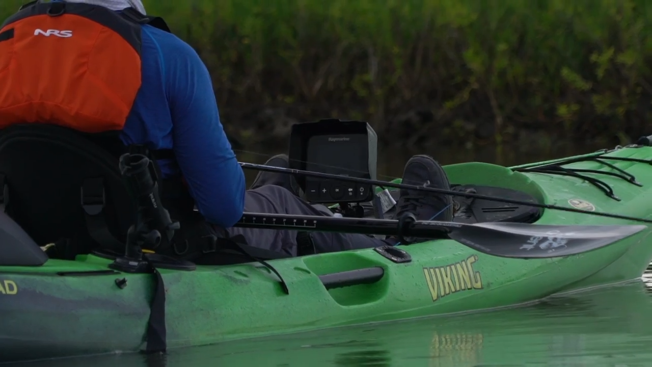 You can’t dee your fish finder