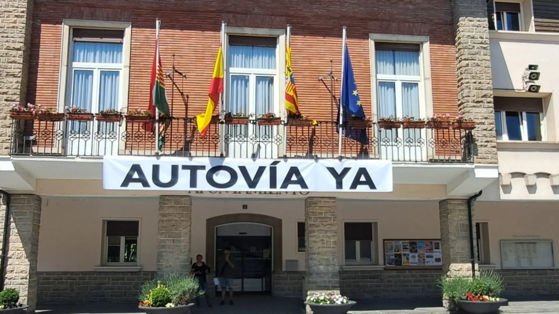 Sabiñánigo estudia una demanda por la paralización de las obras de la ...