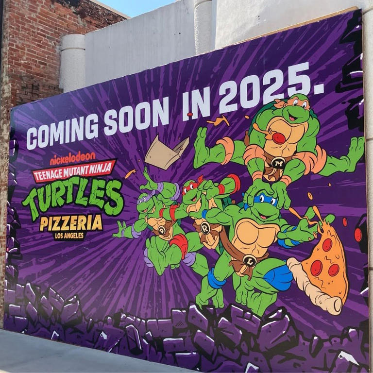 Look inside Santa Monica TMNT pizzeria paying tribute to mutant crime ...