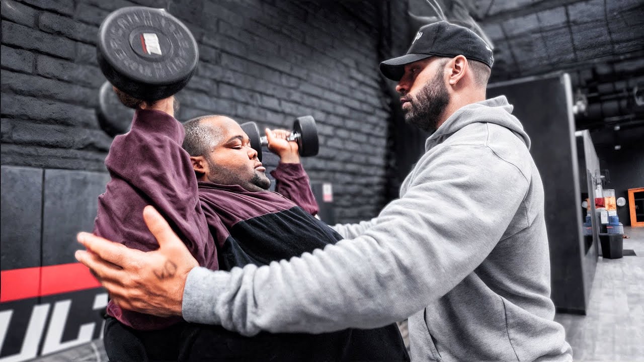 Training Dave Blunts to lose weight