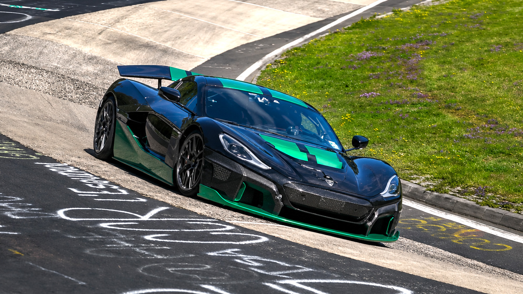 What happens when an EV is pushed hard on track?