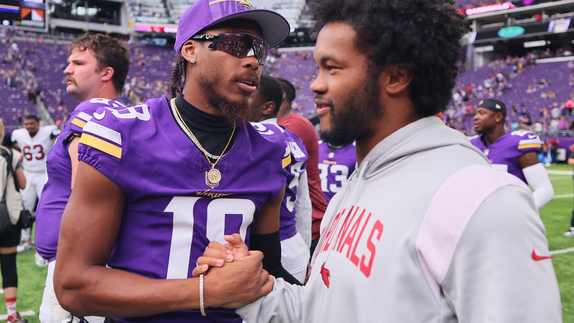How long will Justin Jefferson stay in Minnesota? Kyler Murray, JJ ...