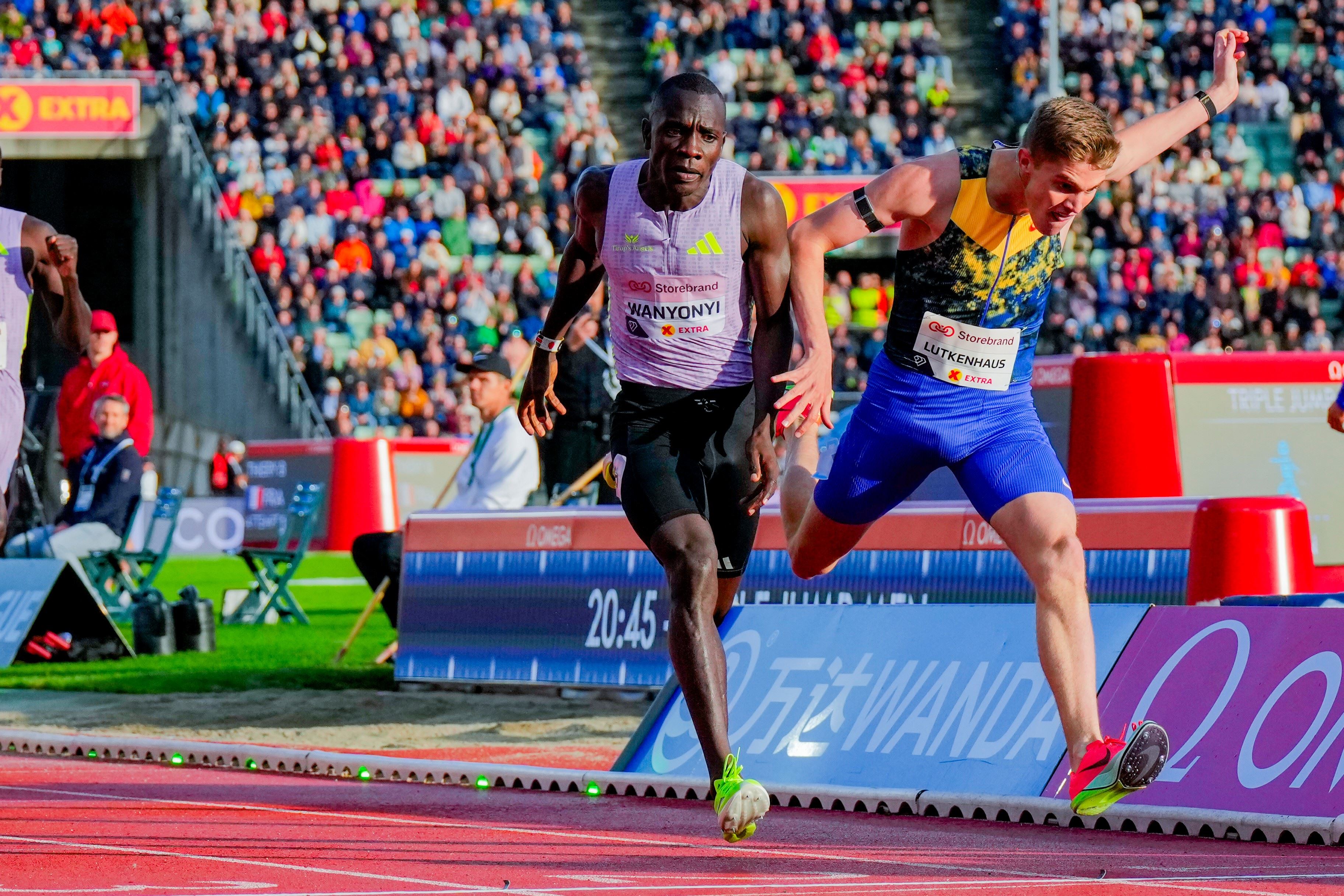 American teen runner just beat the Olympic champion