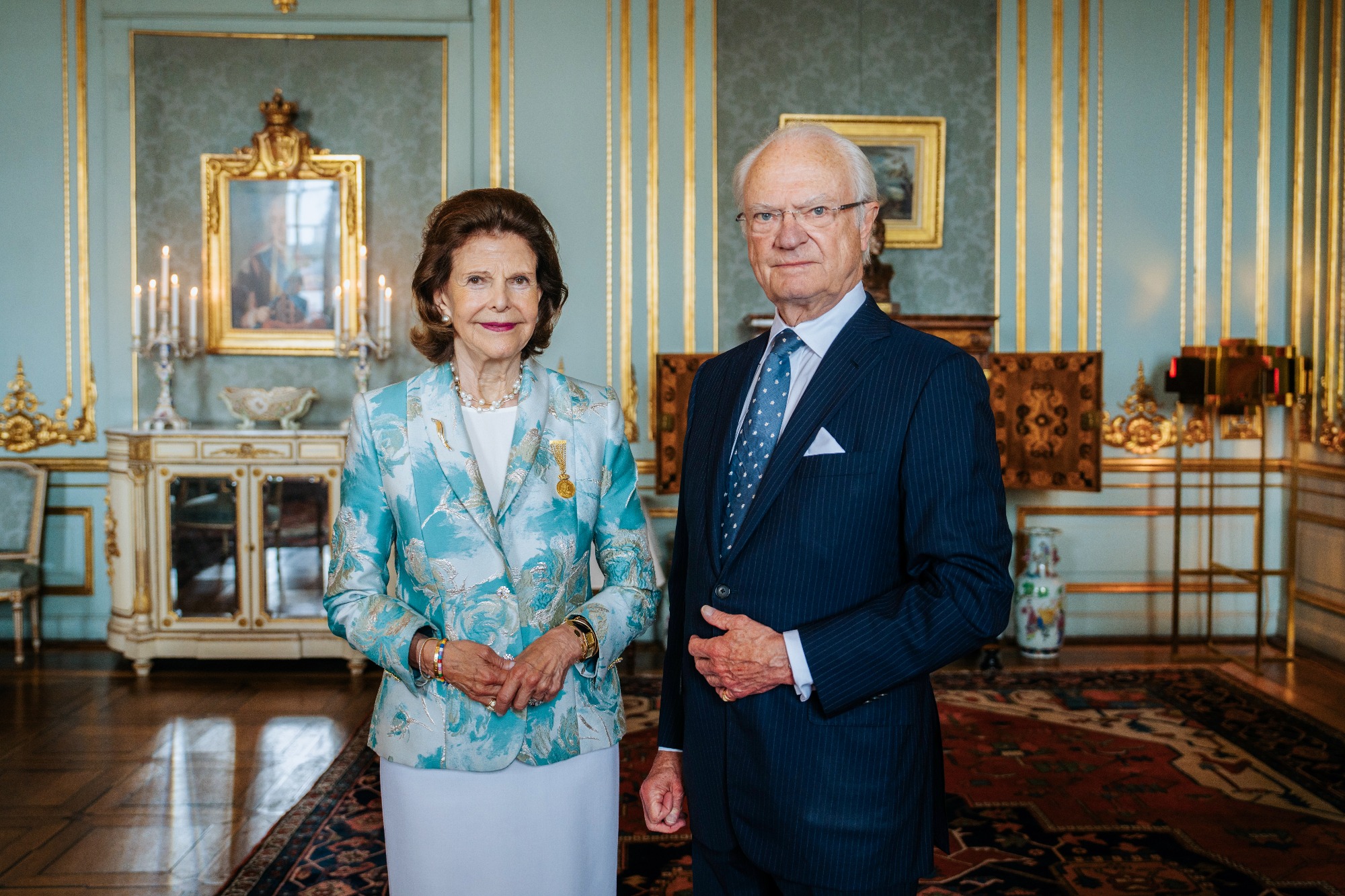 Koning Carl Gustaf eert Silvia met hoogste Zweedse onderscheiding: 'Van ...