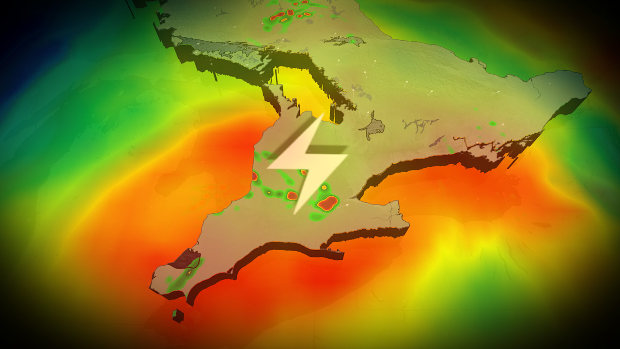 Storm risk continues with muggy air in Ontario, but major cooldown is ...
