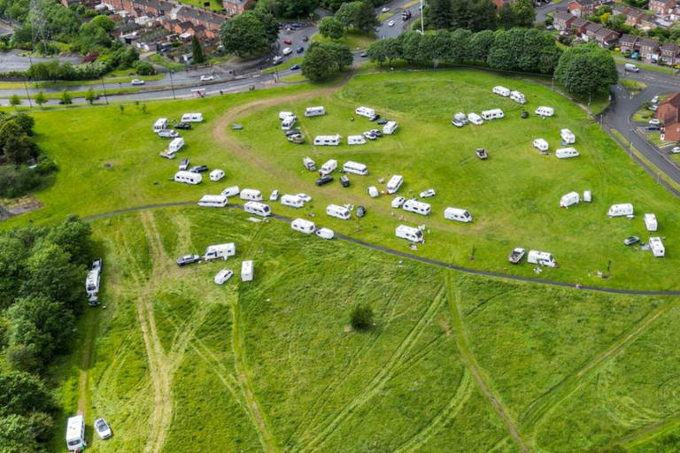 Full list of traveller camps set up across Birmingham in June as new ...