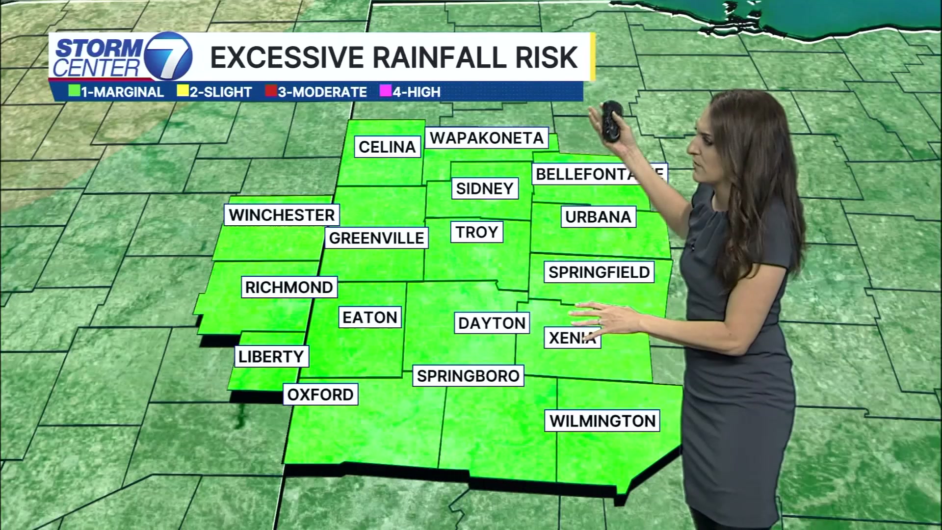 Cold front brings in cooler, drier air