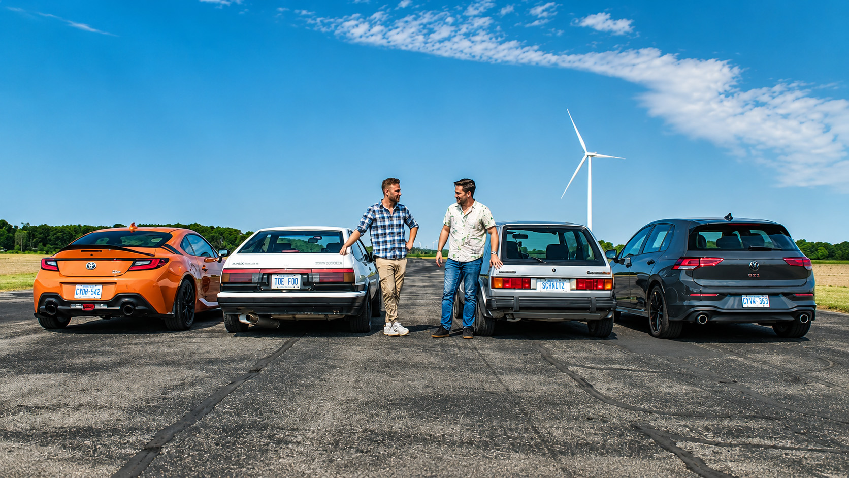 How does old Toyota performance compare to modern rivals?