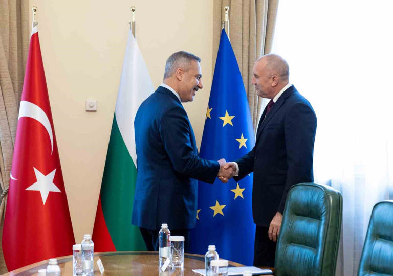 Bakan Fidan, Bulgaristan Başbakanı Radev tarafından kabul edildi