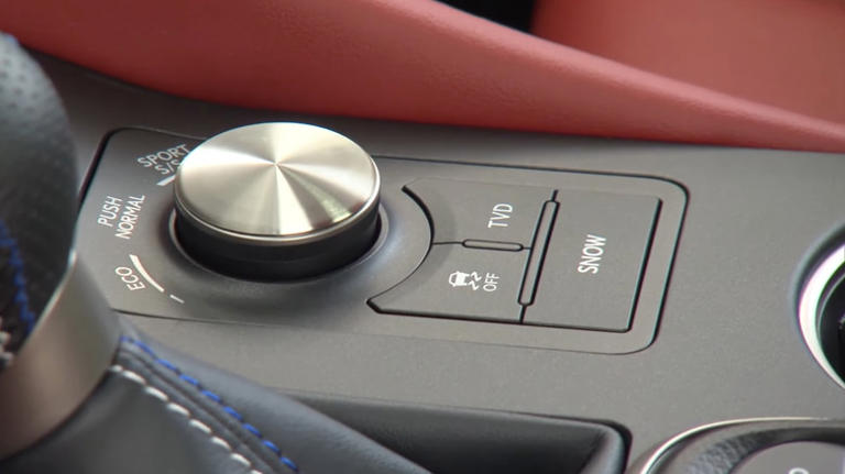 If your car has a snowflake button near the gear shift, here's what it does