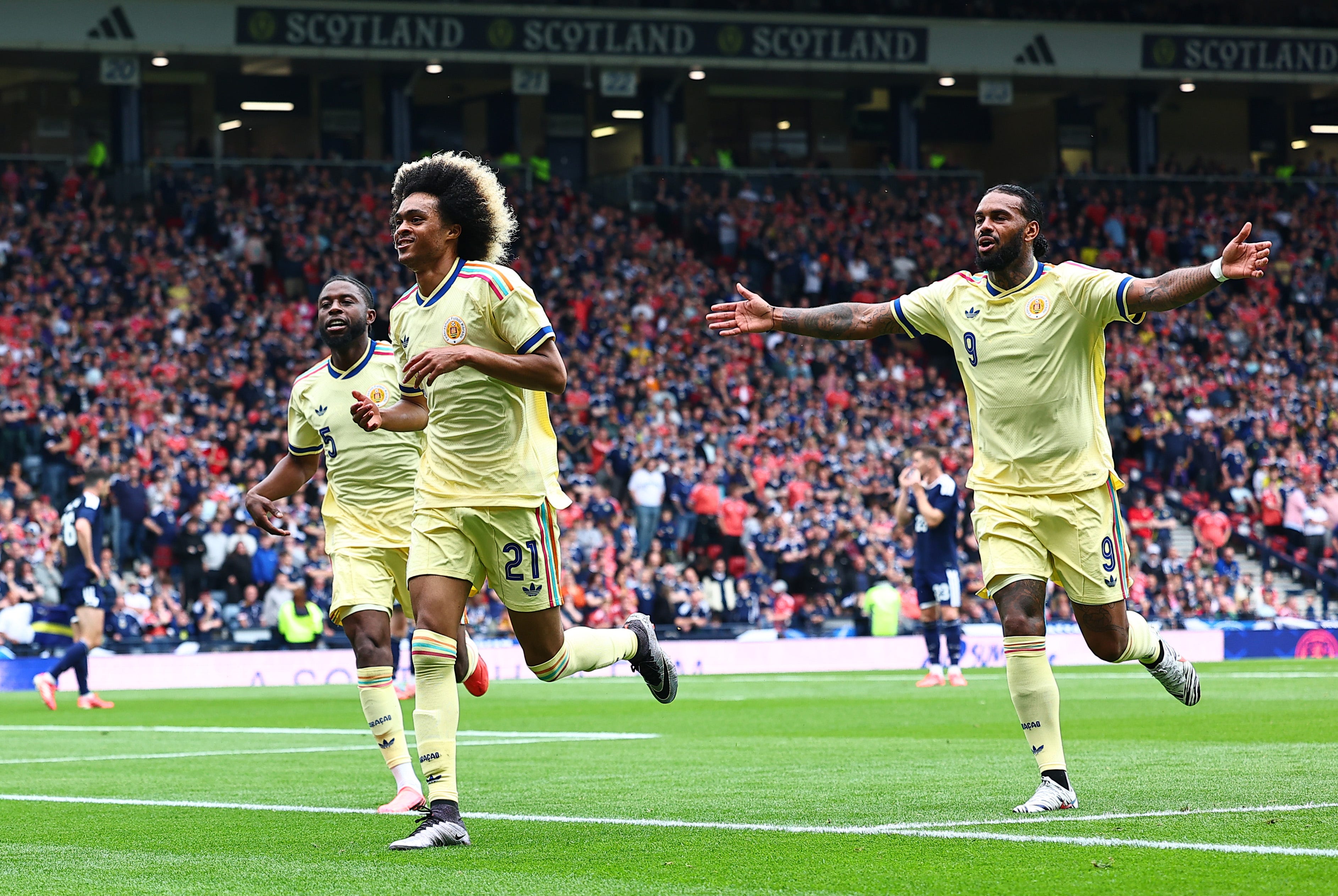 Curacao down 2-1 to Germany, get tickets to Curacao's next World Cup match