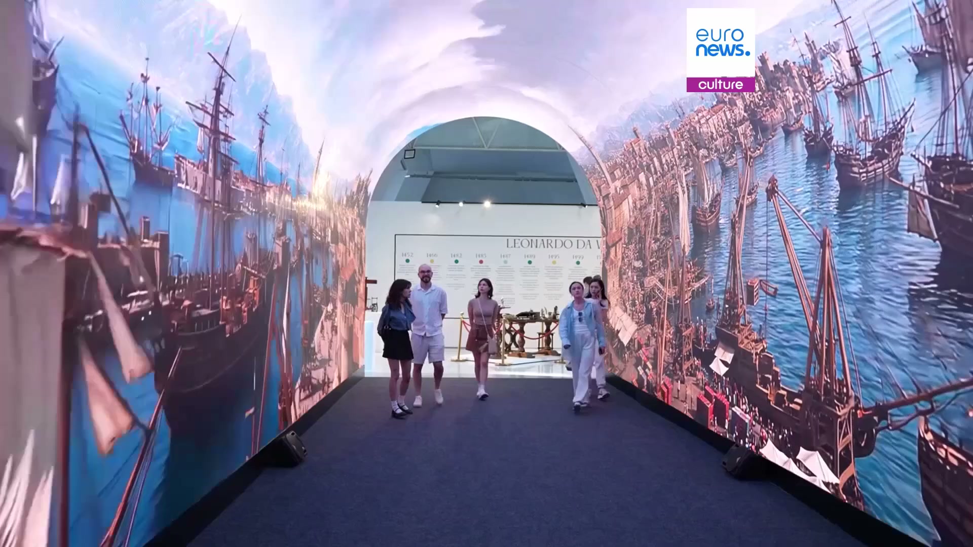 'Genius of the Renaissance': Leonardo da Vinci exhibition opens in Astana