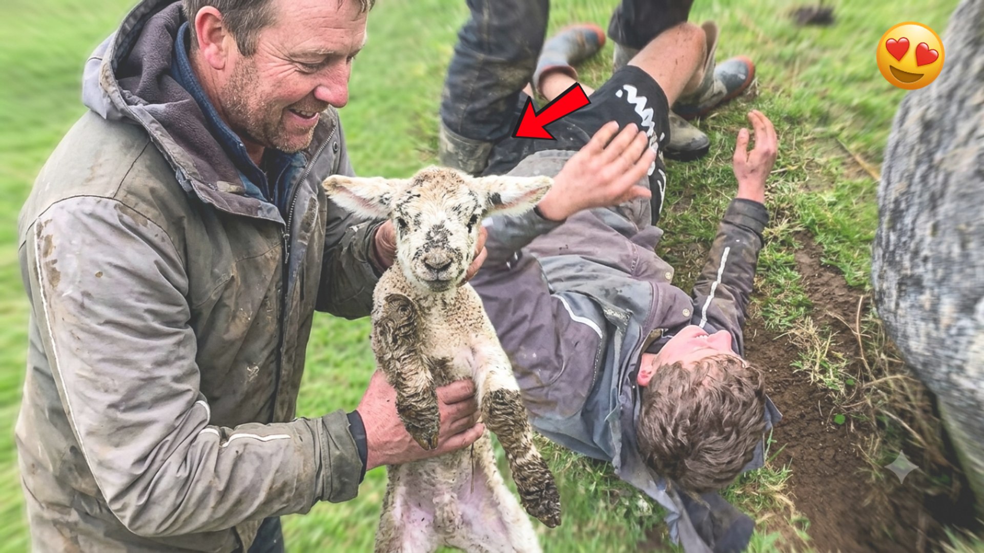 The animals find hope again as rescuers step in just in time