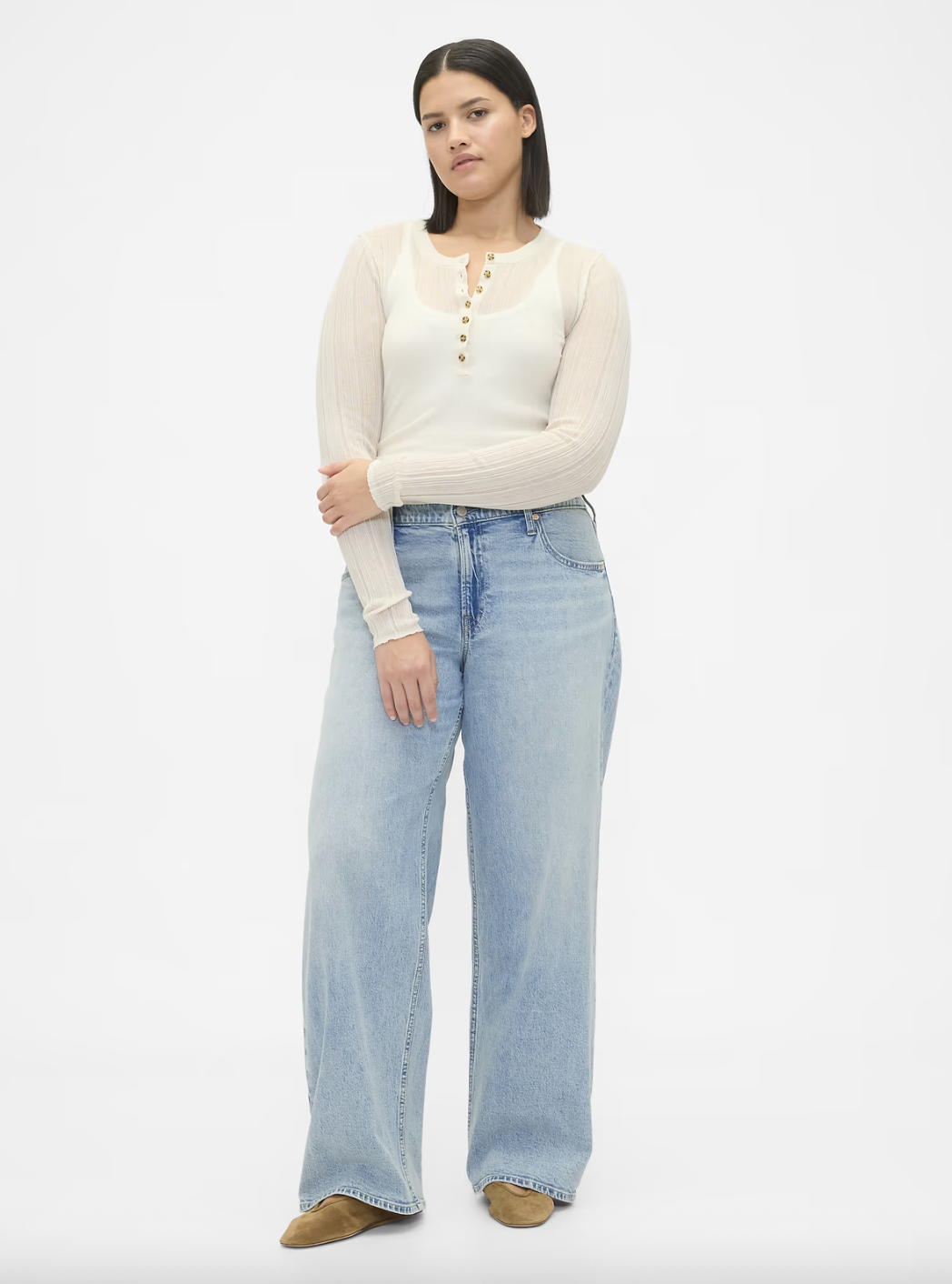 PSA: Hailey Bieber's Gap jeans just went on sale