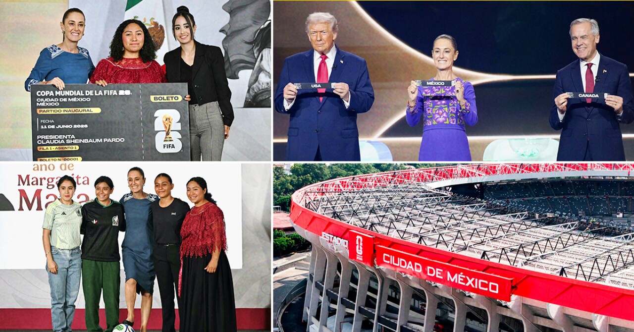 Inauguración del Mundial 2026 en México: Sheinbaum, la primera ...