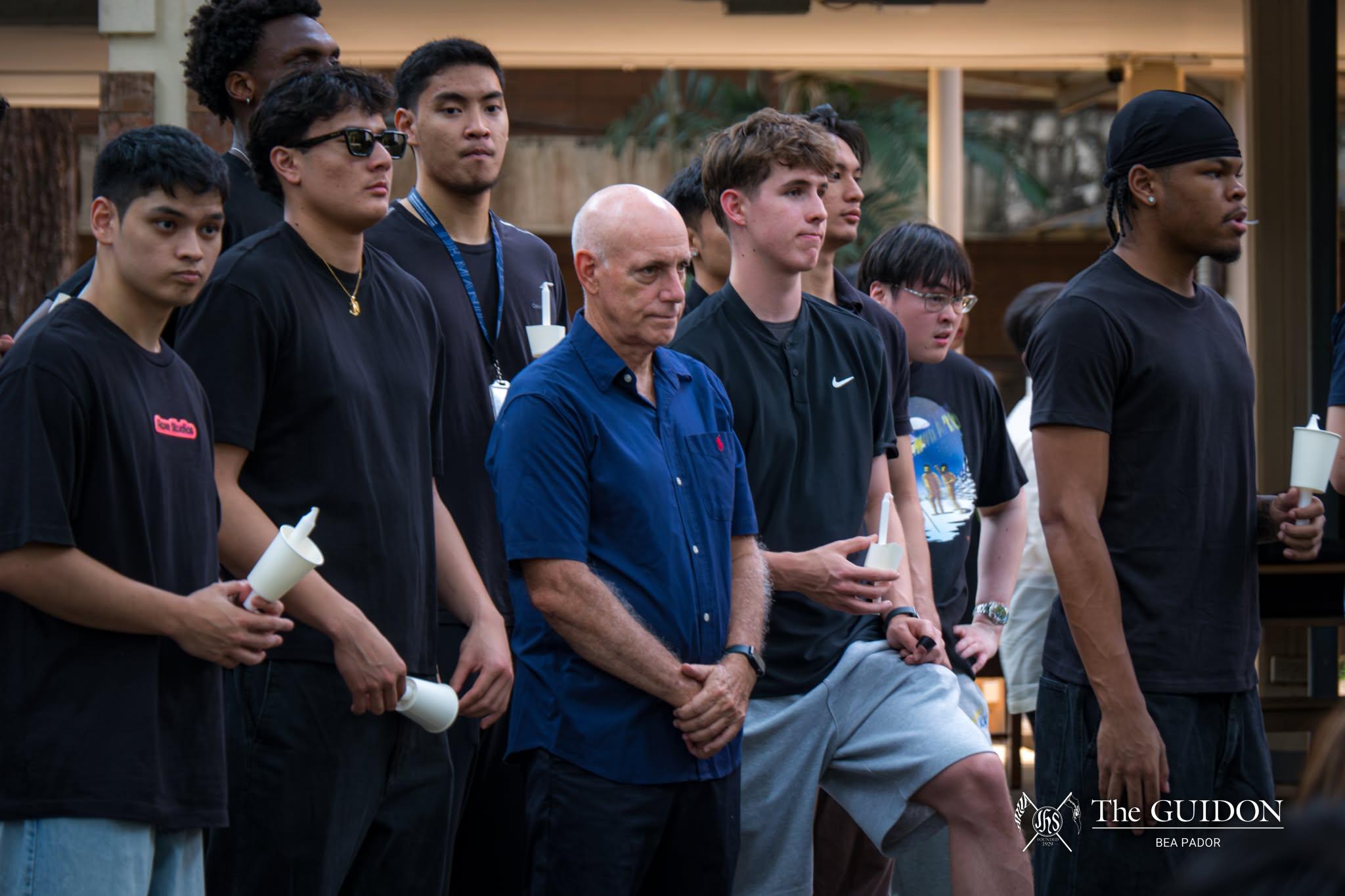 Look: Tab Baldwin attends candle lighting vigil for Baterbonia, Adili ...