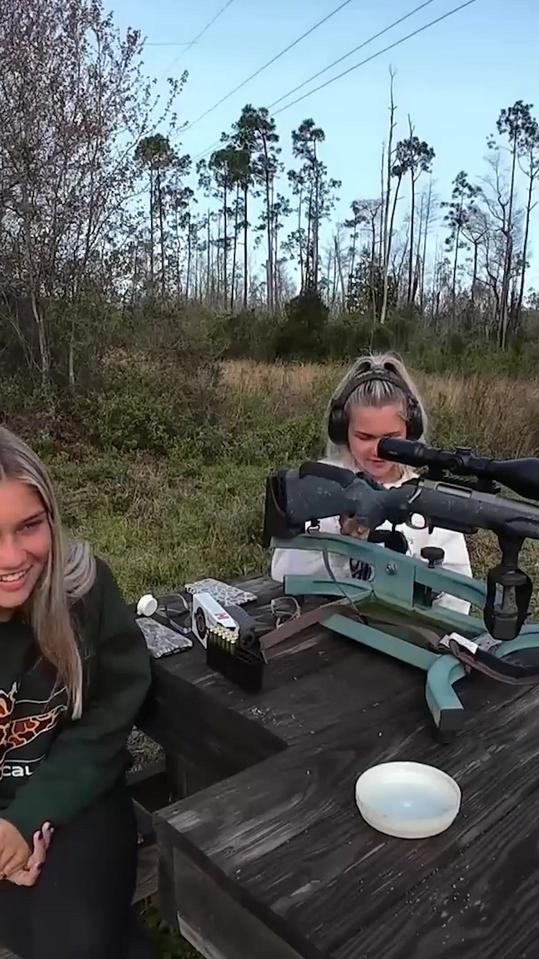 Twins test a highly accurate rifle