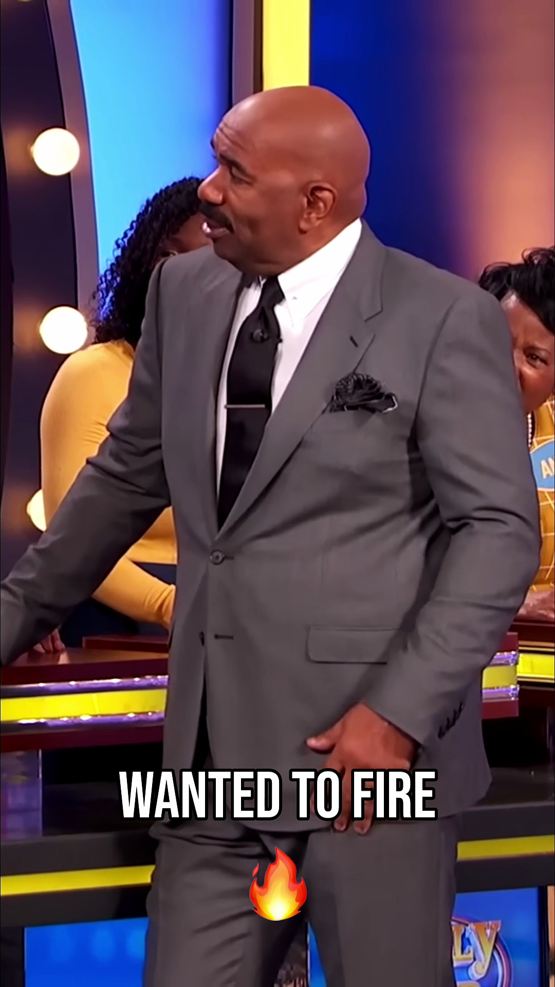 Steve Harvey loses it over this Family Feud story