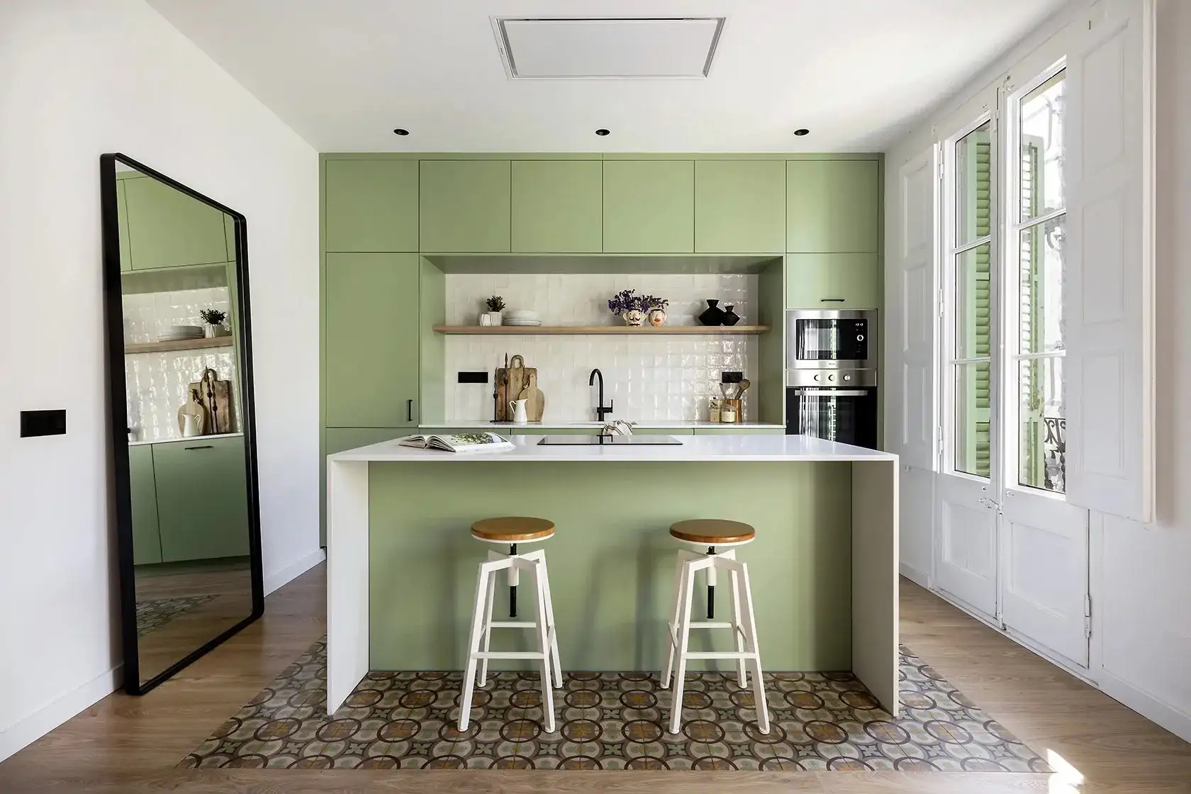 Ideas para sustituir la mesa de comedor en los pisos más pequeños