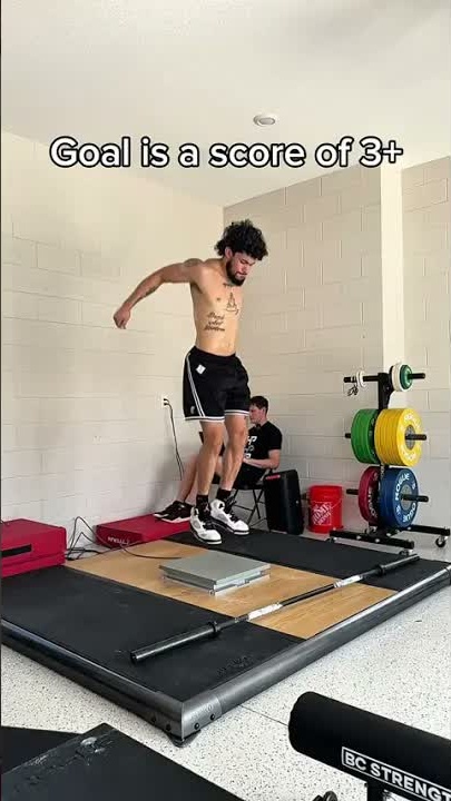 Try this test to see how explosive you are #verticaljumptraining