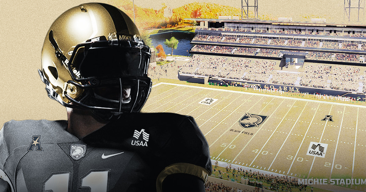 USAA invests millions in Army athletics with jersey patches and Michie ...