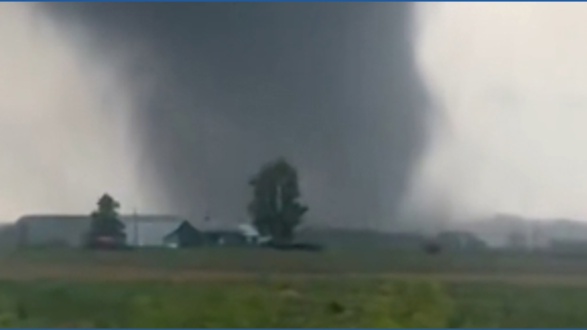 Storms with hurricane-force wind gusts and tornadoes swept across the ...