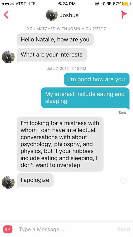 These flirting attempts were doomed from the start