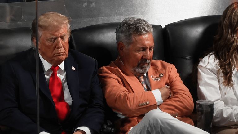 James Dolan says Trump did not fall asleep at Game 3 of the NBA Finals