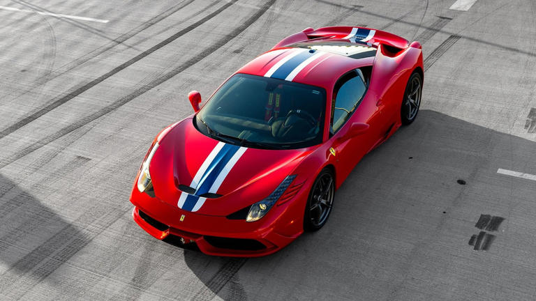 With a huge spike in value, the Ferrari 458 Speciale is, well, special