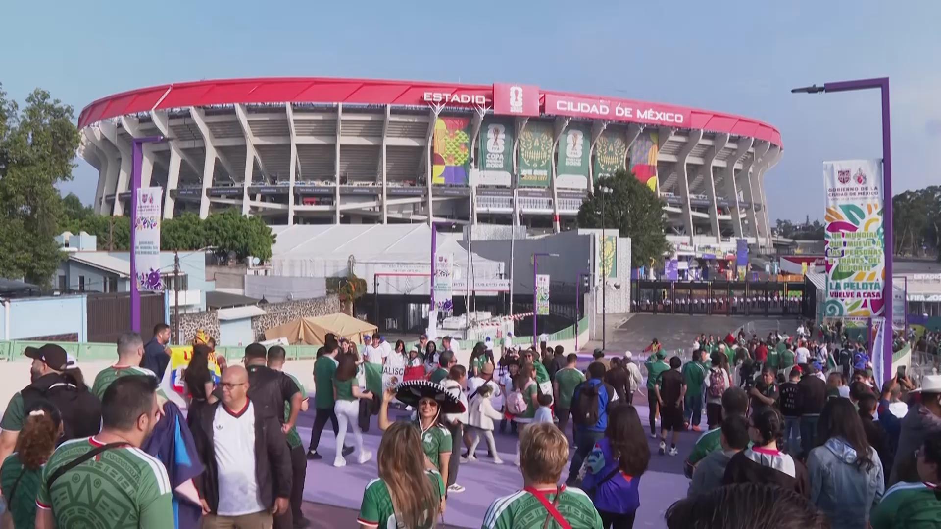 Excitement builds for Mexican fans ahead of opening match of 2026 World Cup